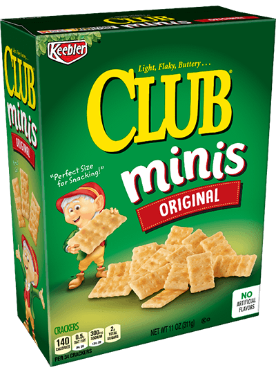 Keebler® Club® Minis Original Crackers Keebler Club Crackers