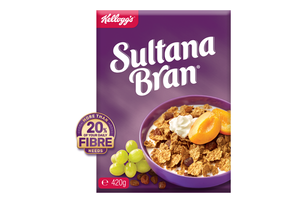 Kellogg's® Sultana Bran® Retail Pack 12 x 420g