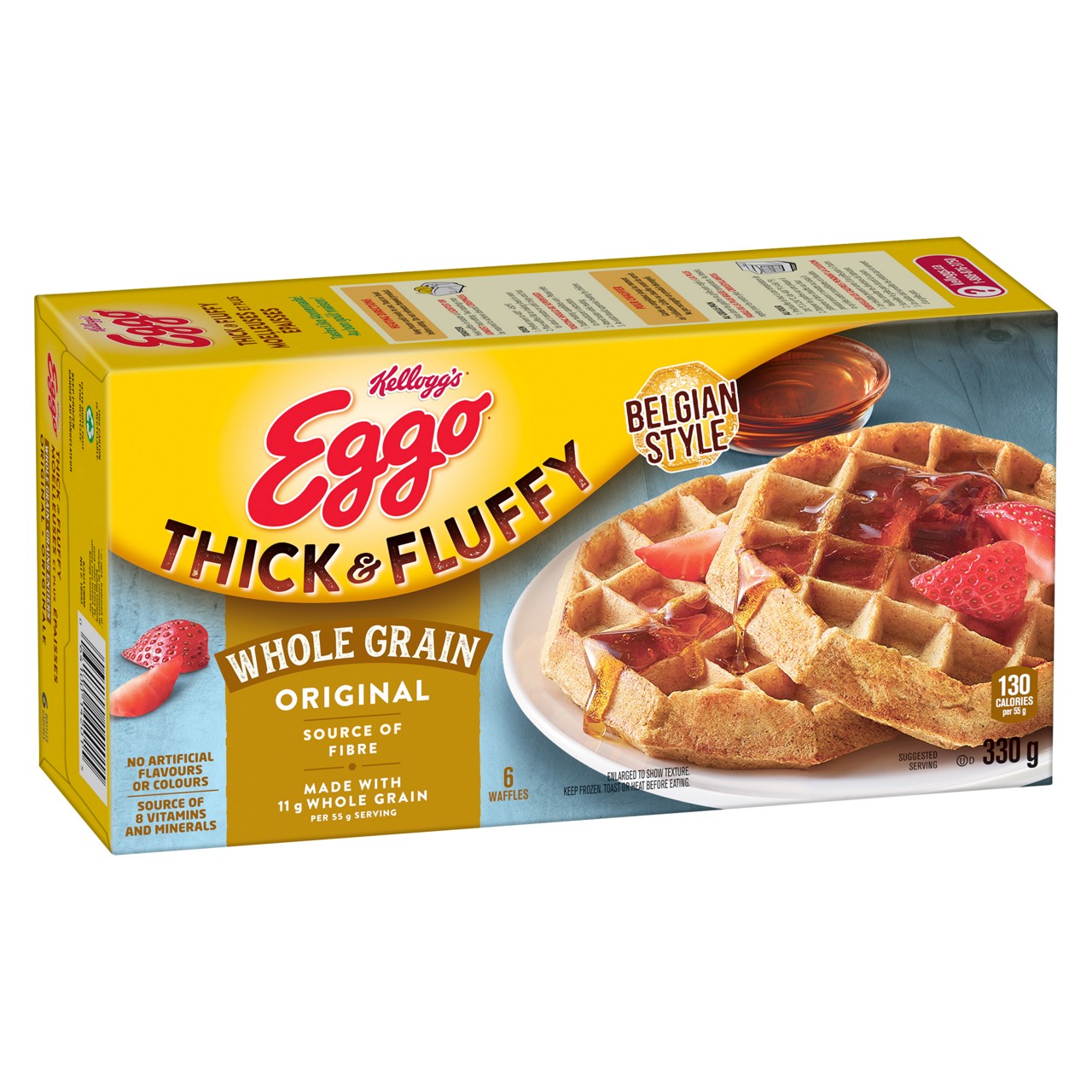Kellogg's* Eggo* Thick & Fluffy Whole Grain Waffles | Kellogg's Canada