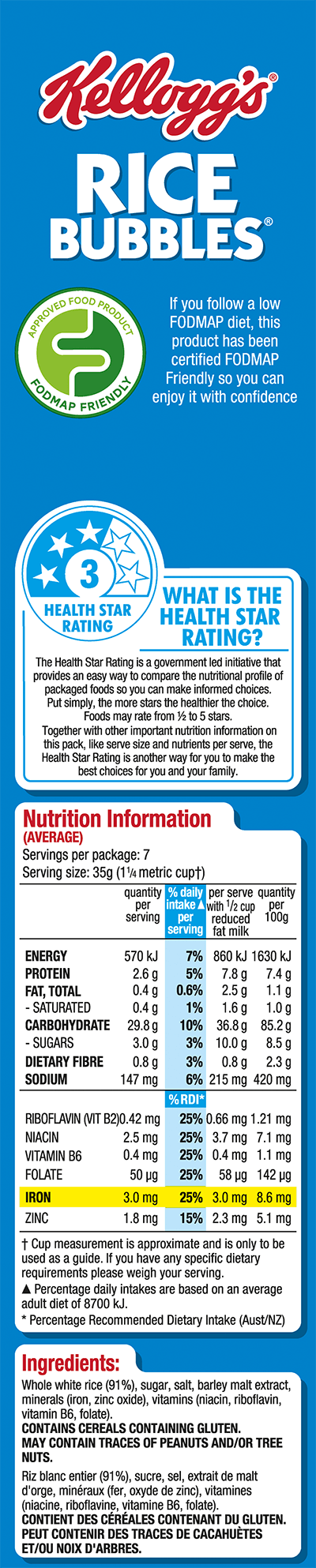 Kellogg's® Rice Bubbles® | Kellogg's