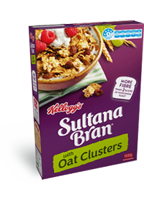Kellogg's® Sultana Bran® with Oat Clusters | Kellogg's