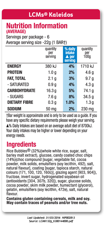 LCMs® Kaleidos | Kellogg's