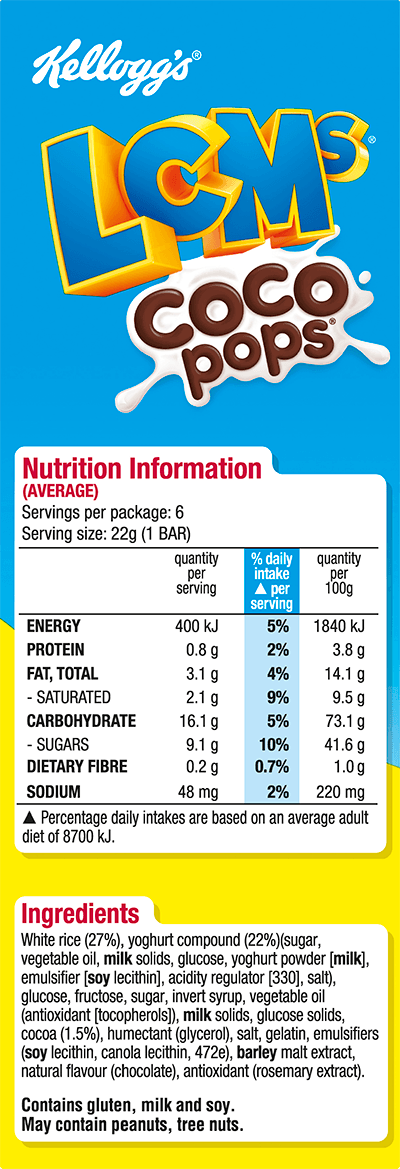 LCMs® Coco Pops® | Kellogg's Australia