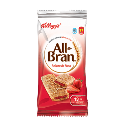 All-Bran ® Barra Rellena Fresa | Kellogg's