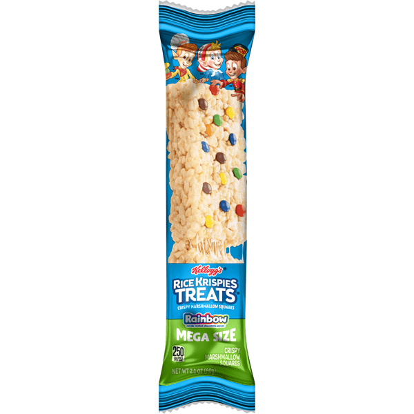 Kellogg's® Rice Krispies Treats® Rainbow Mega Size Bar