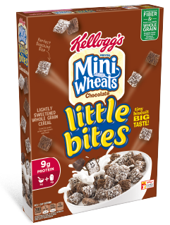 Kellogg's Frosted Mini-Wheats Little Bites Chocolate cereal | Kellogg's