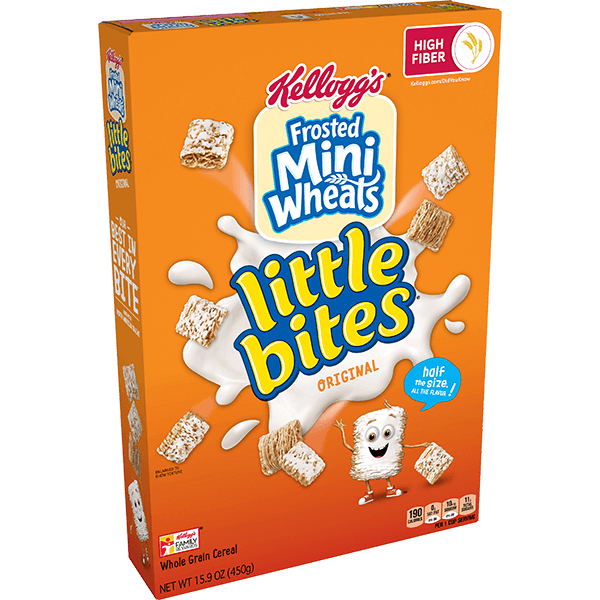 Kellogg's Frosted Mini-Wheats Little Bites Original cereal