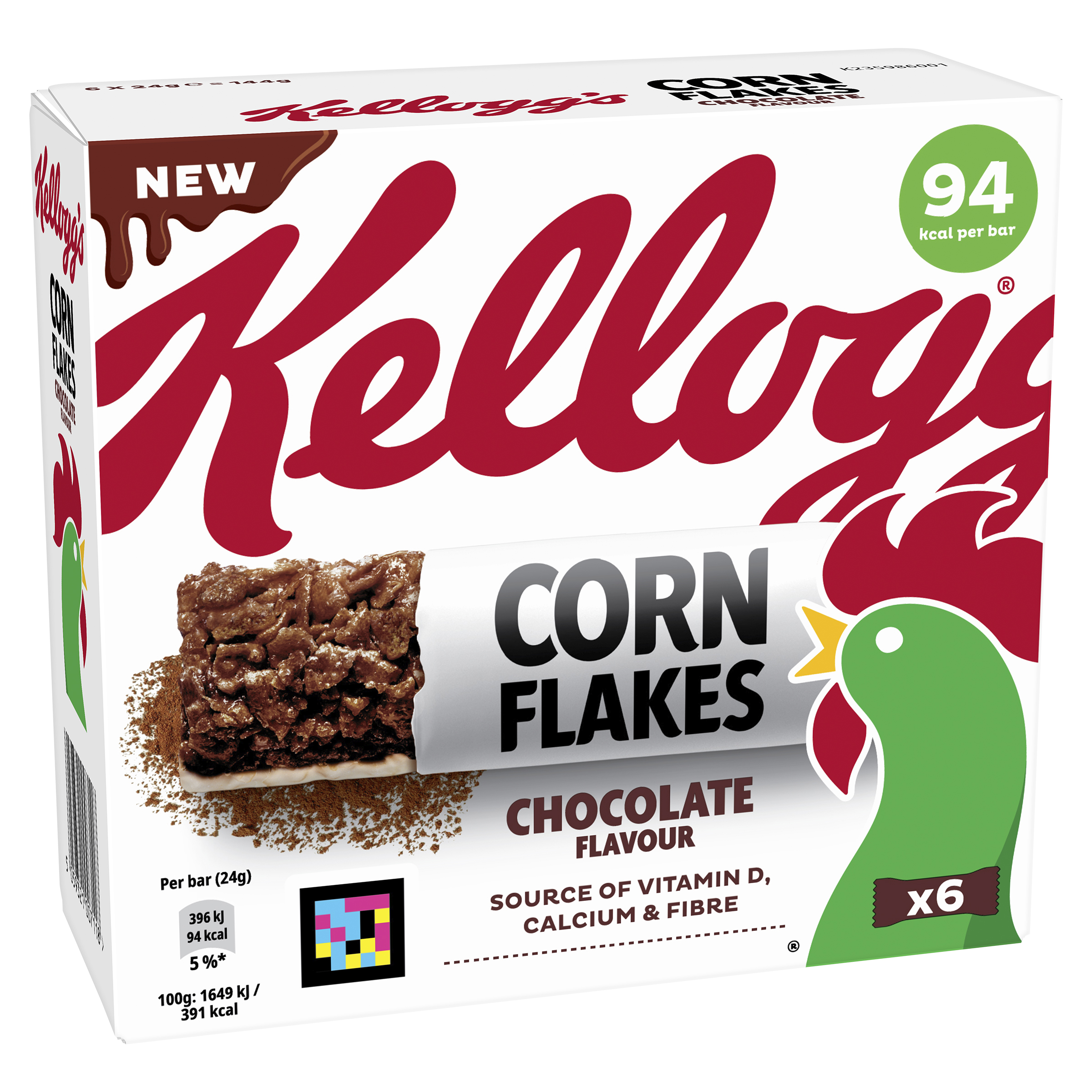 Kellogg's Corn Flakes Cereal & Milk Bar Chocolate Flavour | Kellogg's