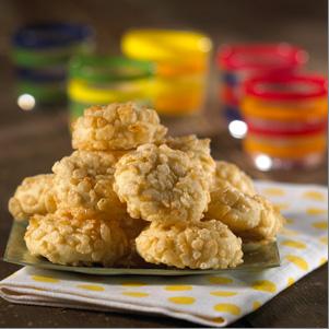 Almond Krispie Biscuits | Recipe