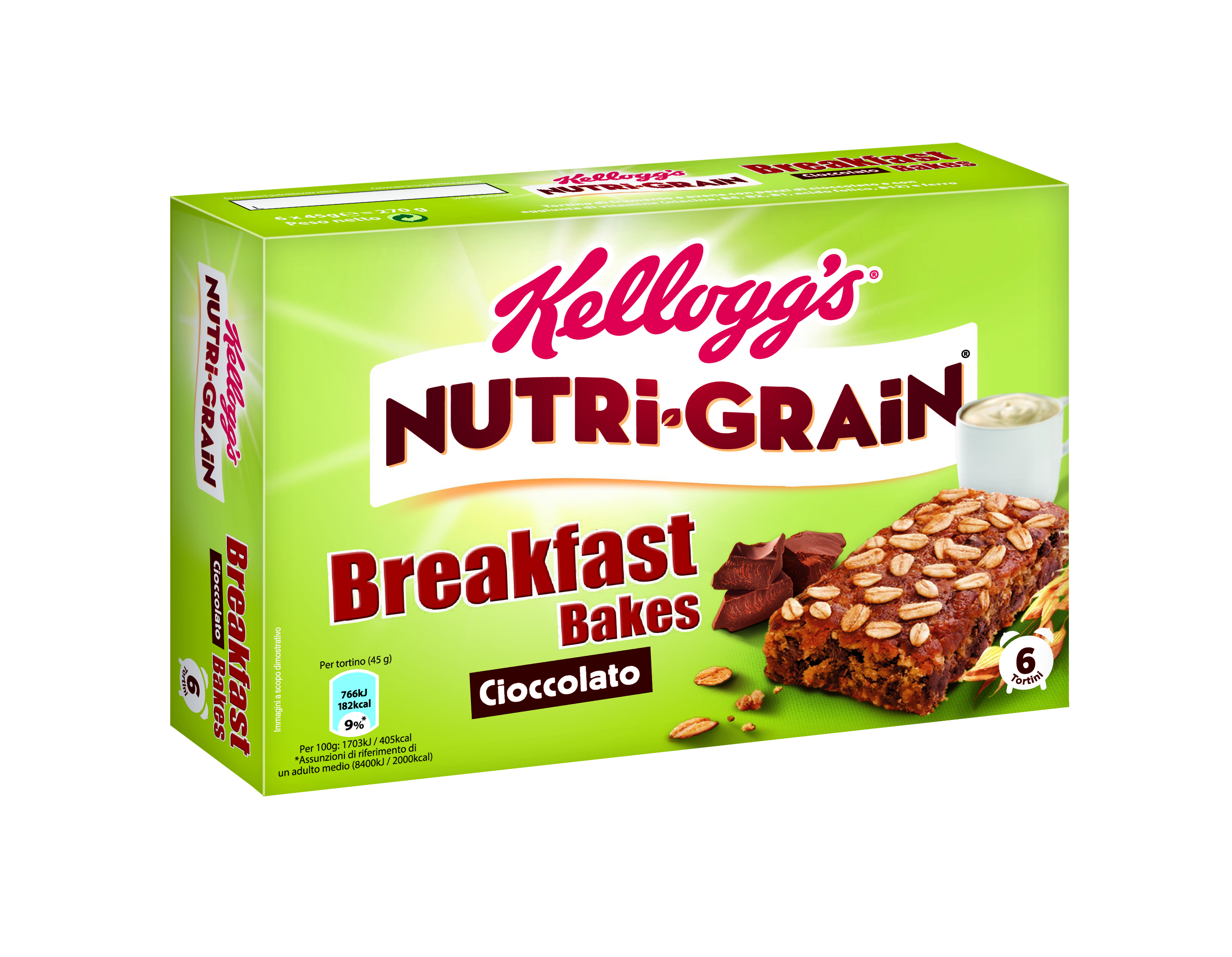 Nutri-Grain Breakfast Bakes Chocolate | Kellogg's