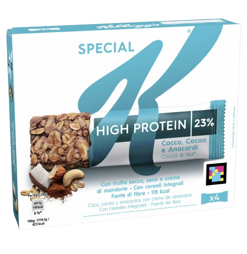 Special K High Protein Barretta con Cocco, Cacao e Anacardi | Kellogg's