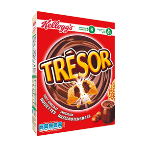 Trésor Chocolade Hazelnotensmaak | Kellogg's