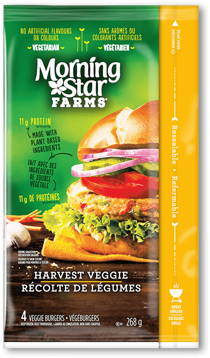 MorningStar Farms* Harvest Veggie Burger | MorningStar Farms