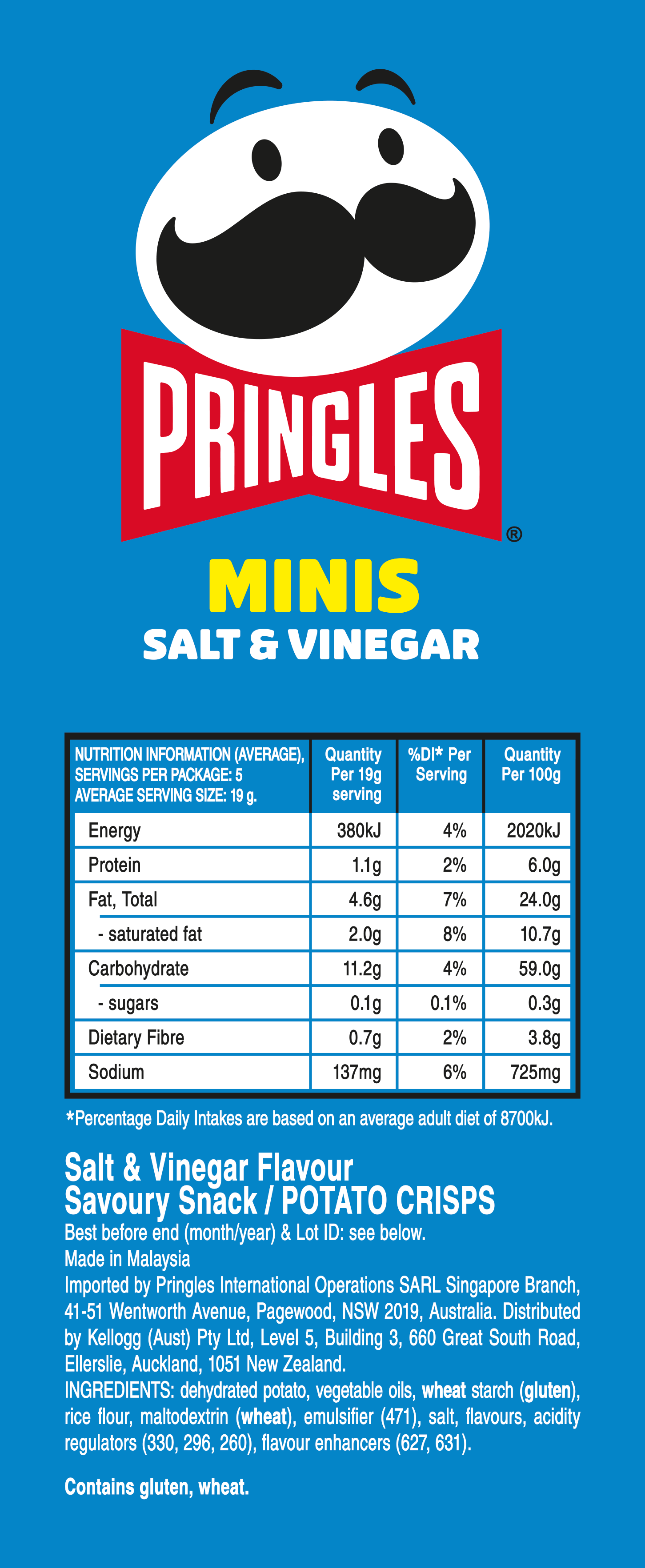 Pringles® Minis Salt & Vinegar