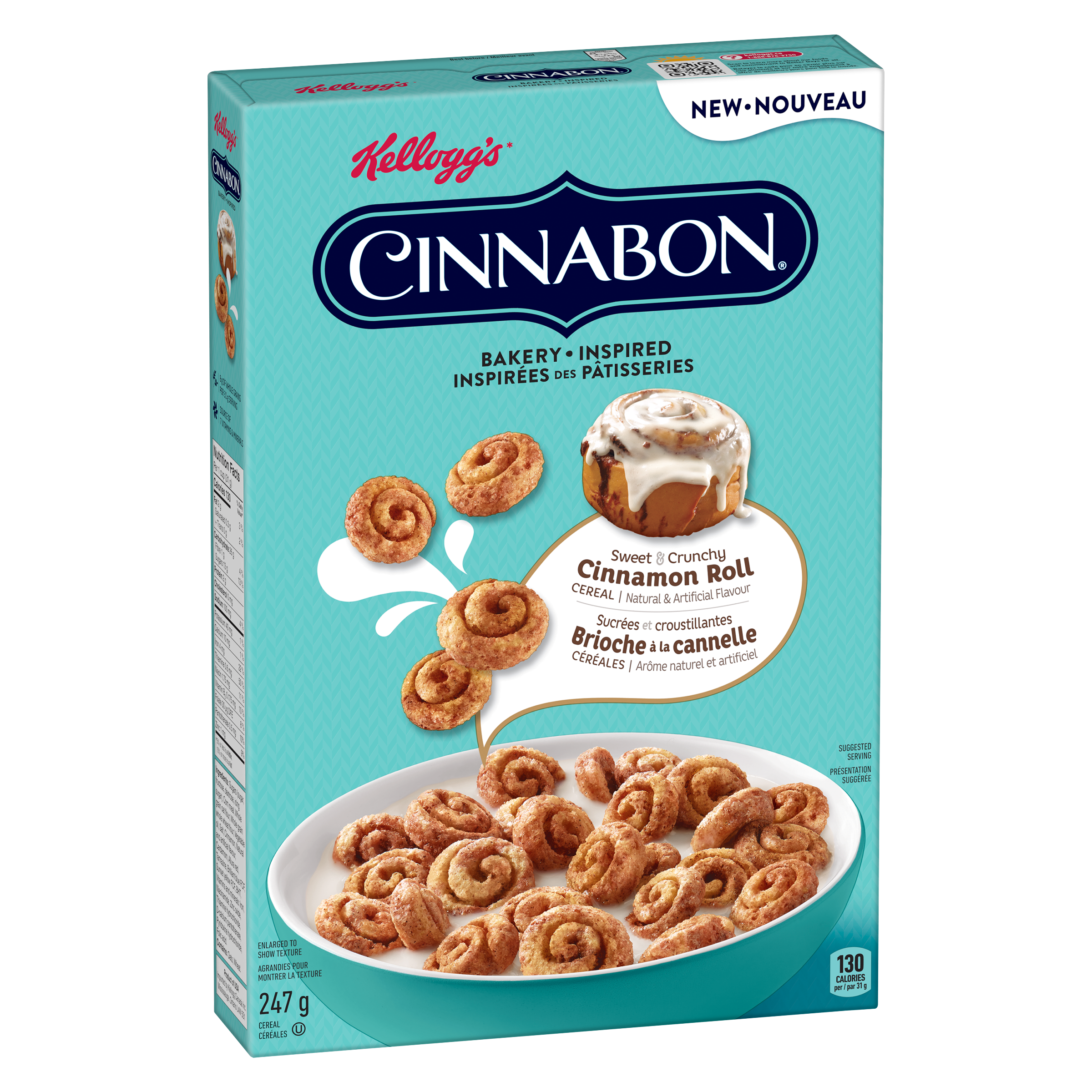 Cinnabon WK Kellogg Co Cinnabon WK Kellogg Co